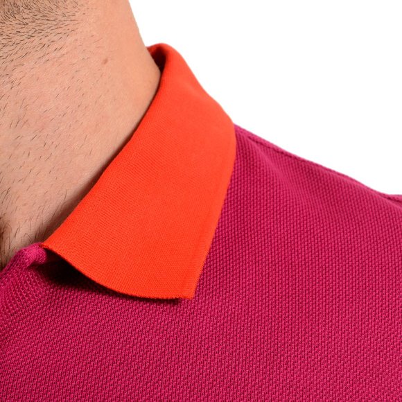 Burberry | Shirts | Burberry Raspberry Pink Short Sleeve Polo Shirt ...